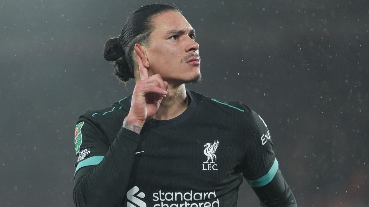 Darwin Núñez tuvo un cruce picante con los hinchas de Southampton - ESPN