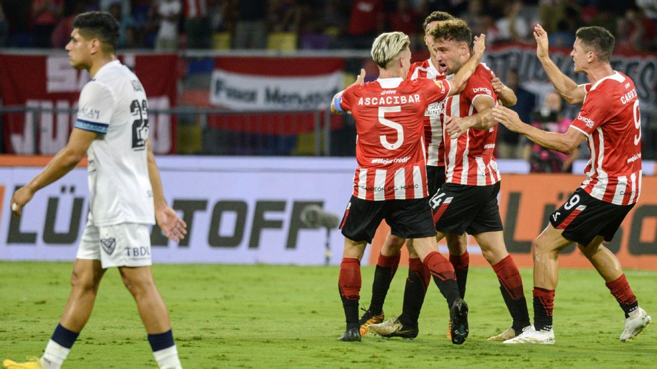 Sebastián Boselli hizo un gol de cabeza para Estudiantes en la final ...
