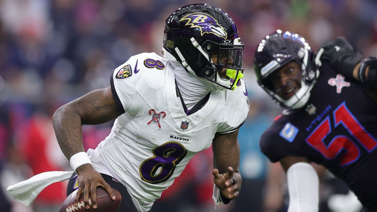 Patrick Mahomes es excluido del Pro Bowl; hay nueve jugadores de Ravens ...