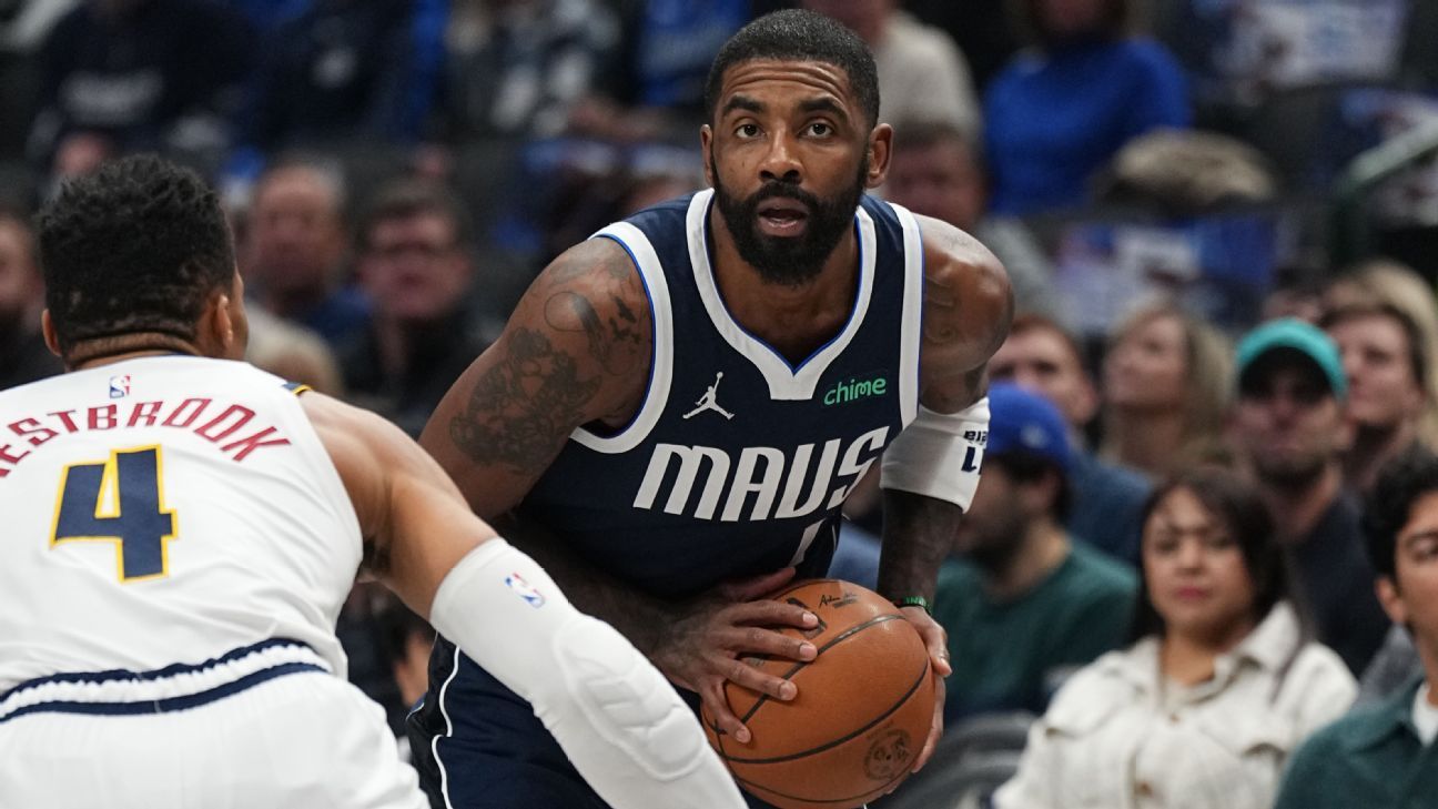 Kyrie Irving errático en regreso con Mavs, confirma disco abultado - ESPN
