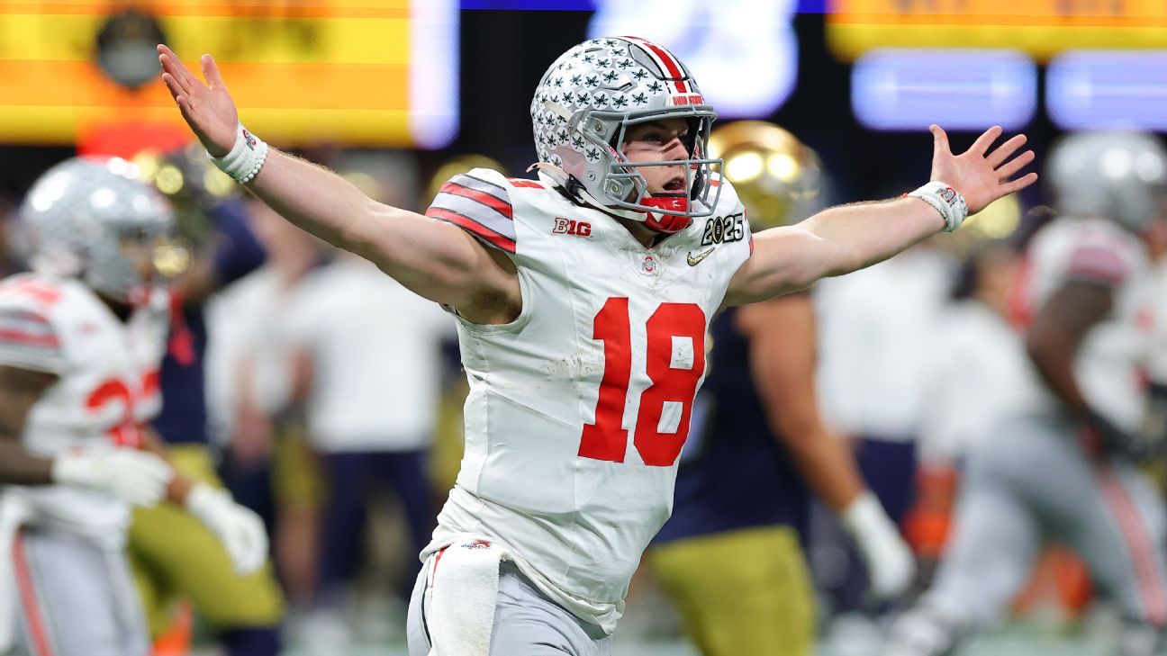 Sports world reacts to Ohio State's CFP National Championship win - ESPN
