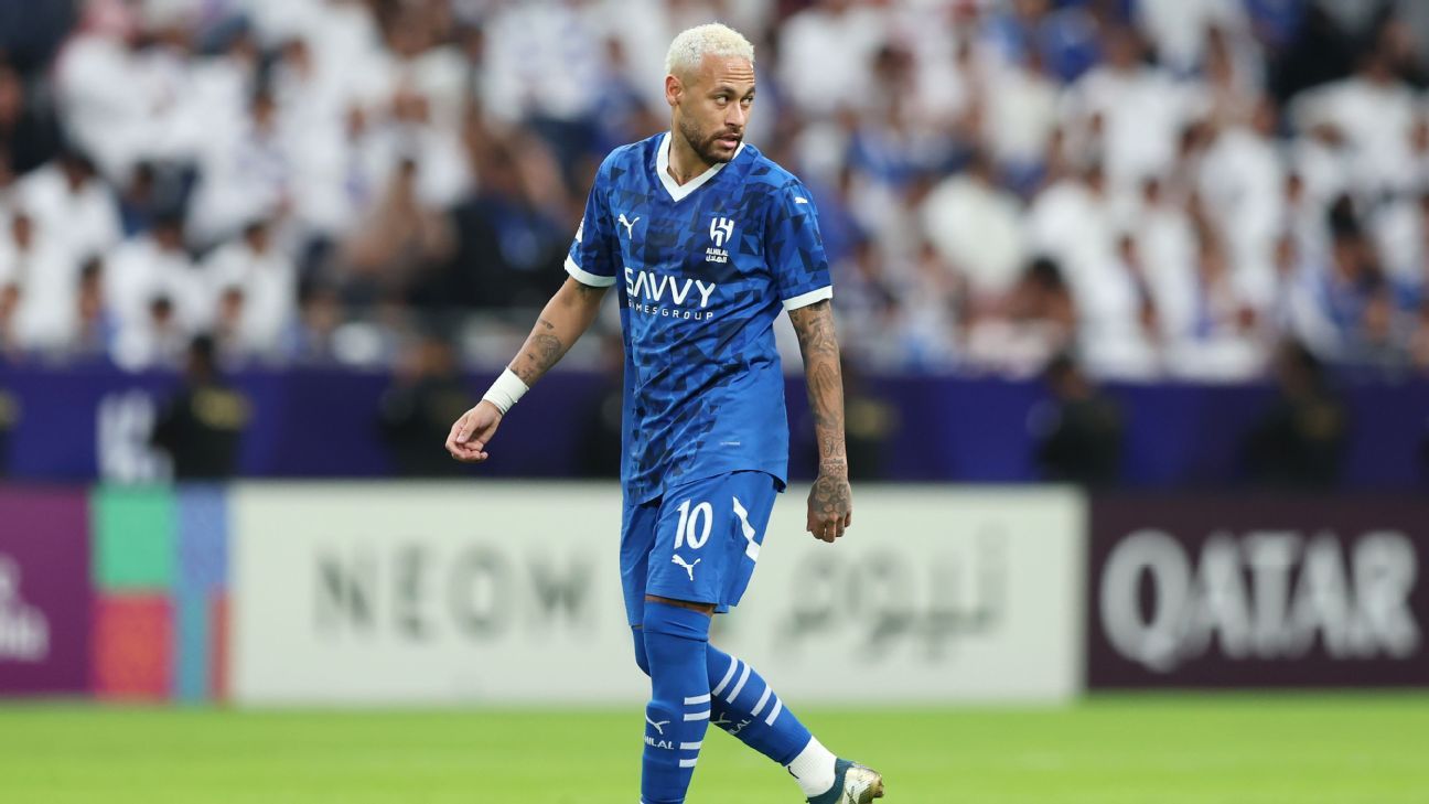 Neymar se despide del Al-Hilal: "Lo di todo por jugar" - ESPN