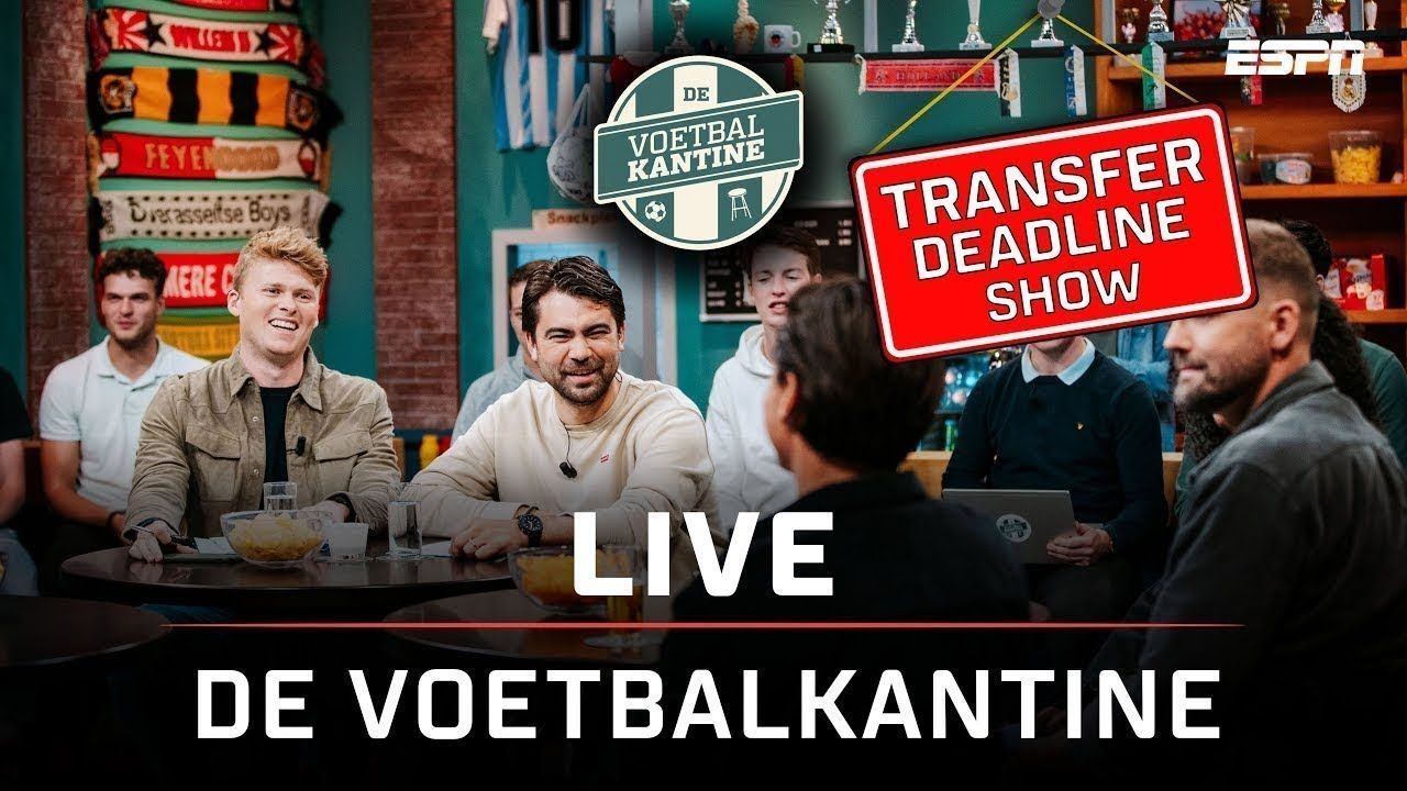 Vanavond vanaf 19.00: De Transfer Deadline Show op ESPN 2 - ESPN