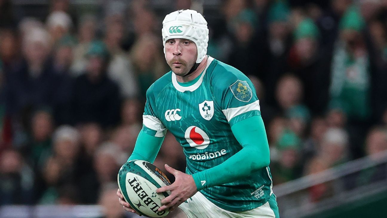 Scotland vs Ireland: Mack Hansen out with hamstring injury - ESPN