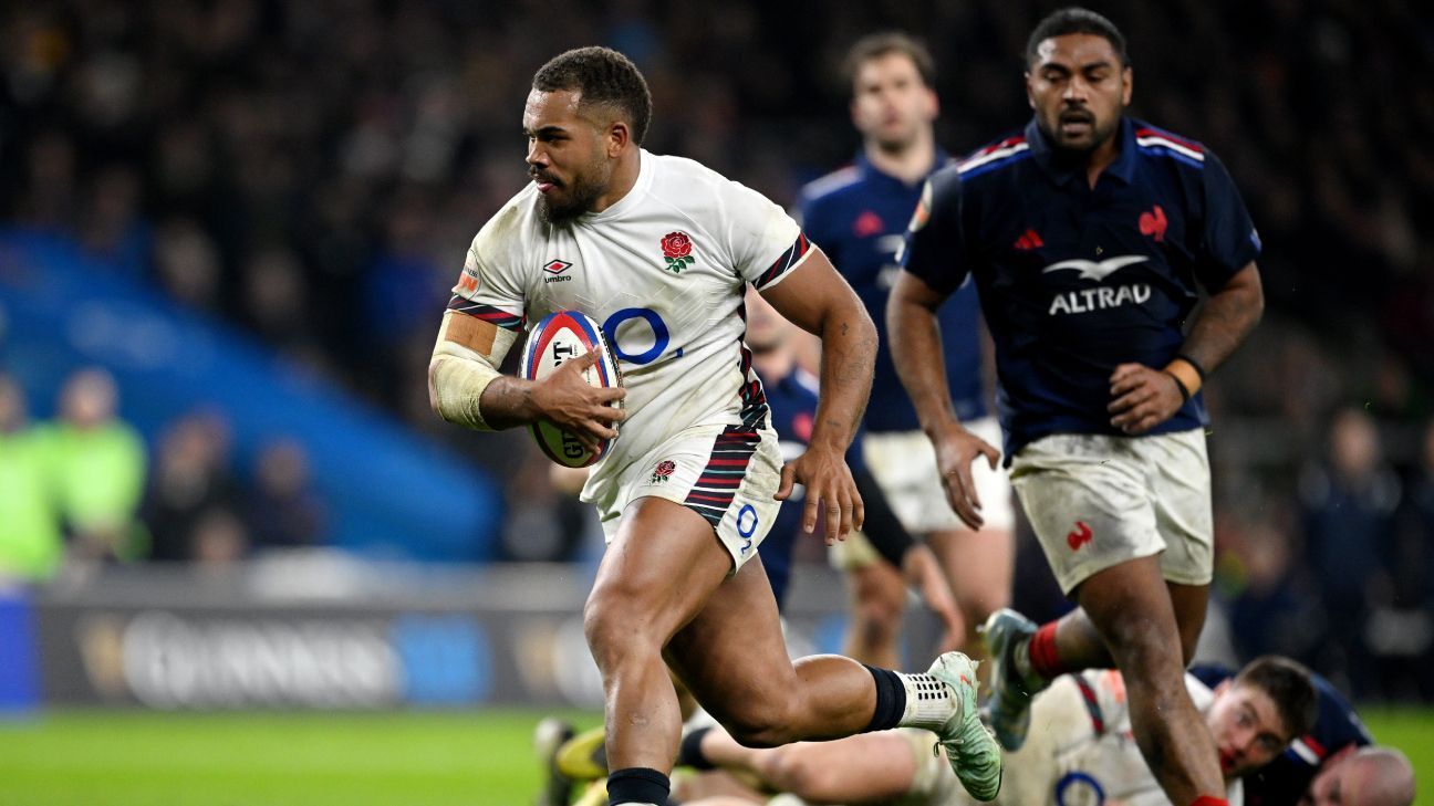 Inglaterra le arrebató el triunfo a Francia en Twickenham y ganó 26-25 ...