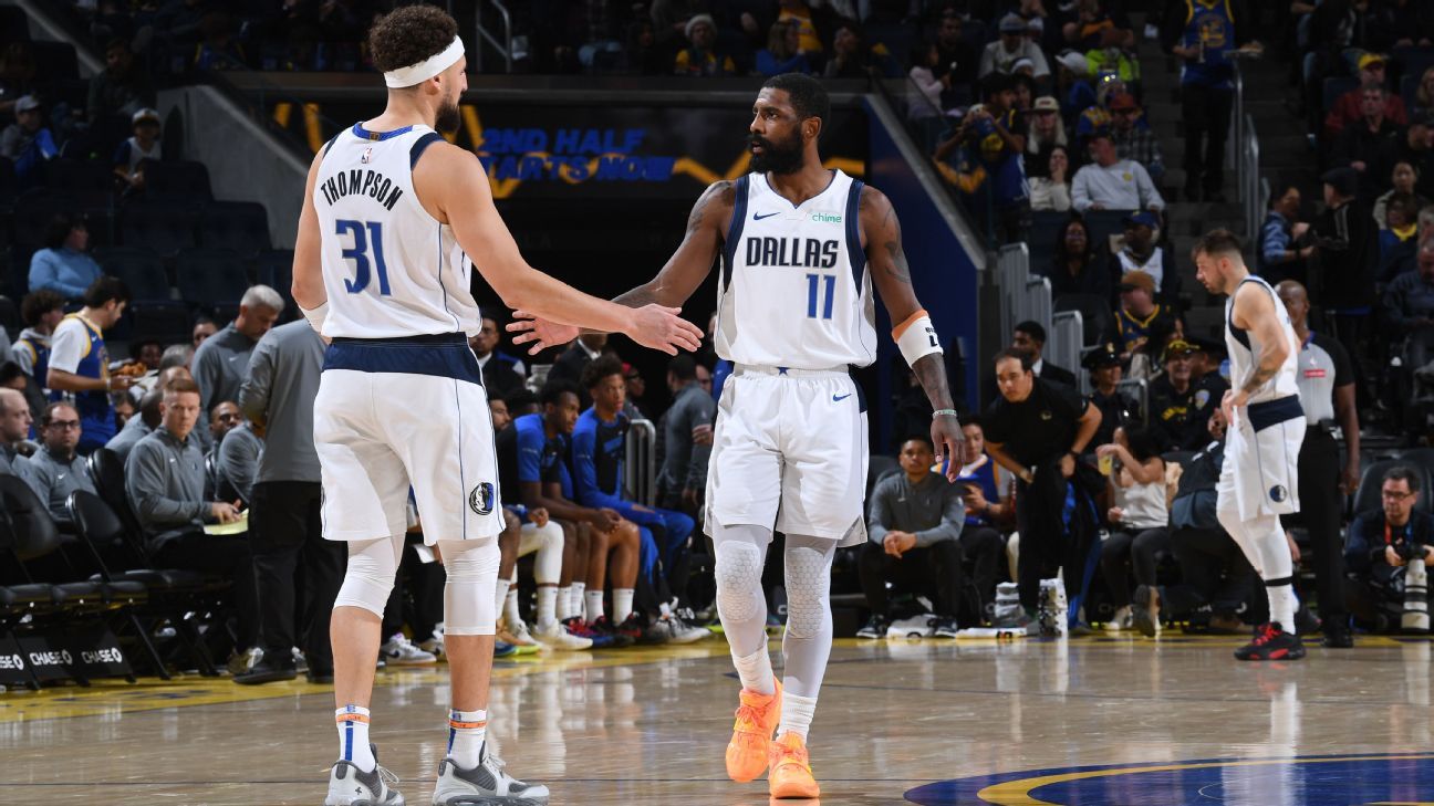 Kyrie Irving y Klay Thompson, entre las 8 bajas contra el Heat - ESPN