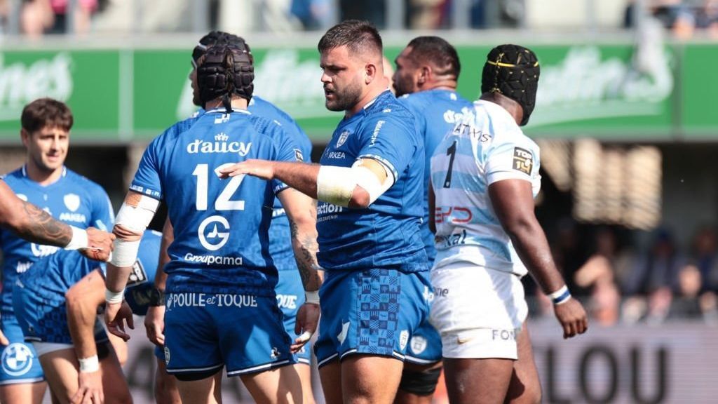 Santiago Medrano apoyó su primer try con la camiseta de Vannes - ESPN