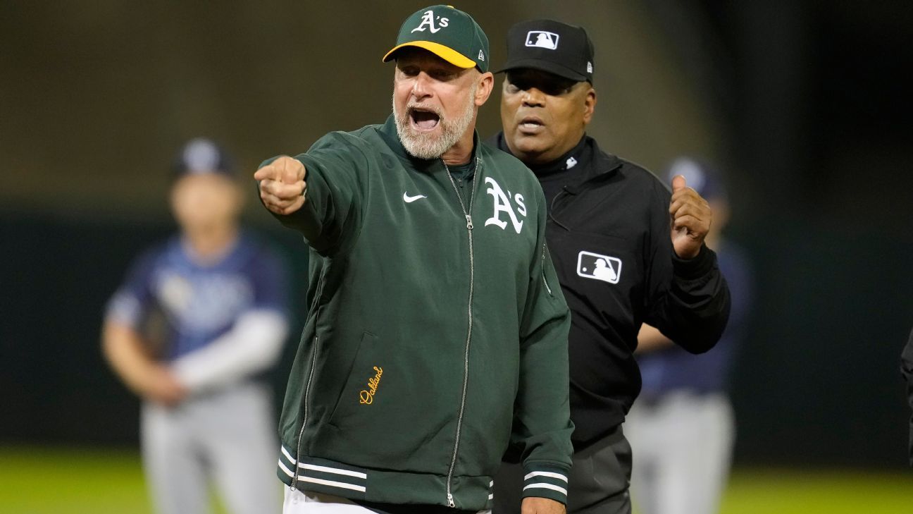 A's: Mánager Kotsay pacta extensión hasta 2029 - ESPN