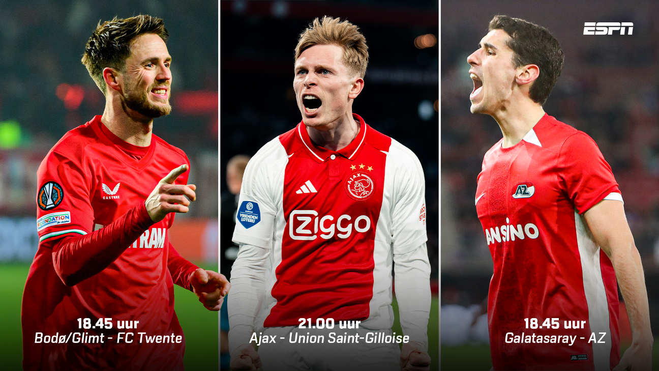Dit was de Europese avond van Ajax, AZ en FC Twente - ESPN