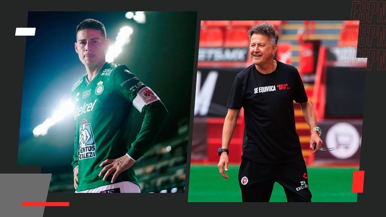 León vs Tijuana, contrastes de rendimiento para duelo de James con ...