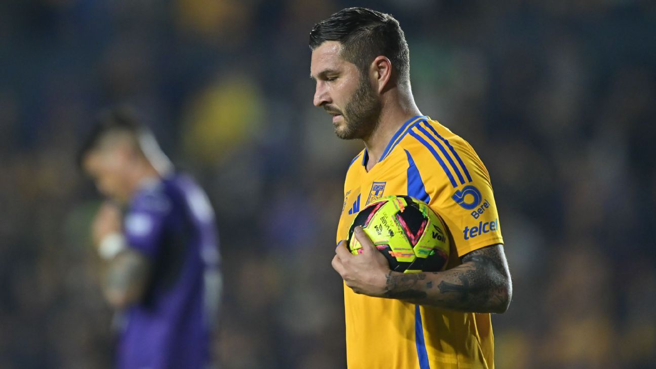 Gignac se pierde su séptimo partido, ha jugado apenas 81 minutos - ESPN