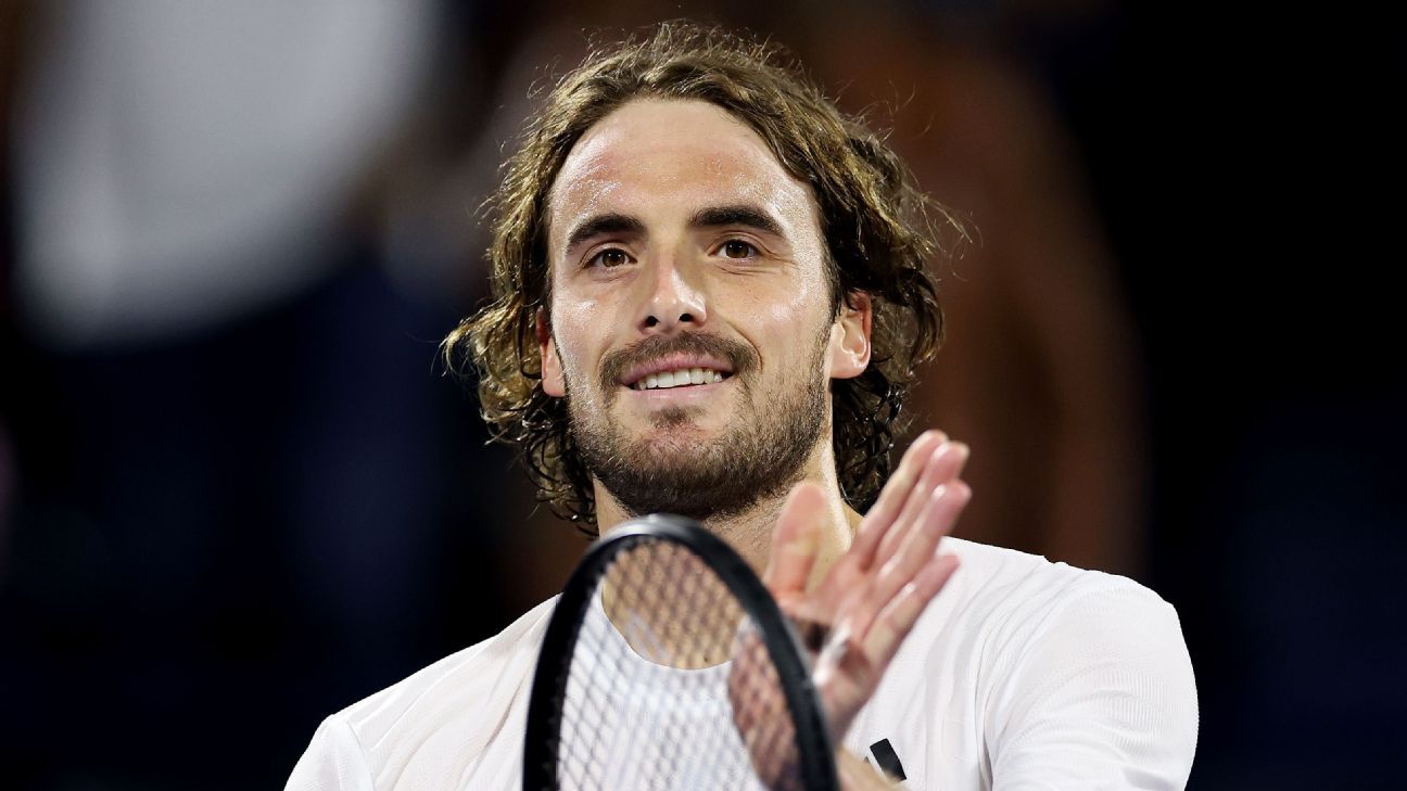La consecuencia en el ranking del triunfo de Tsitsipas en Dubai - ESPN