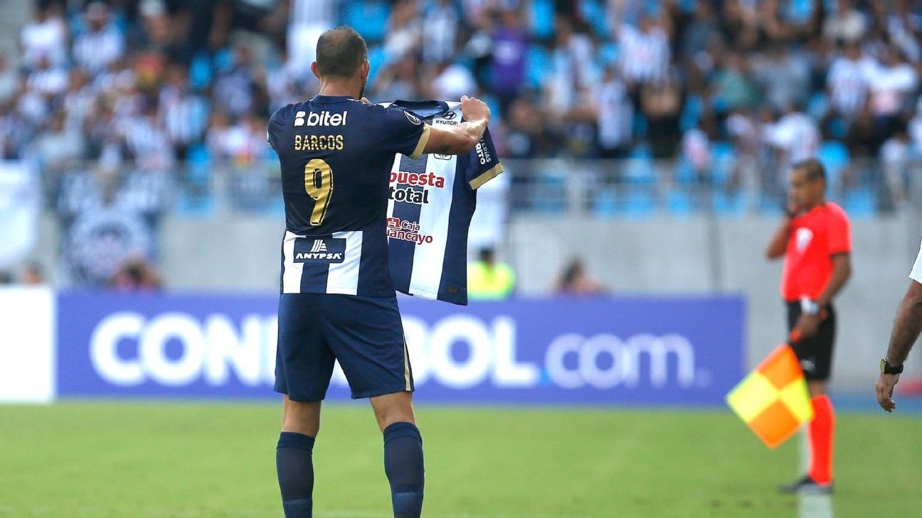 Hernán Barcos puso en duda su retiro tras histórica clasificación de ...