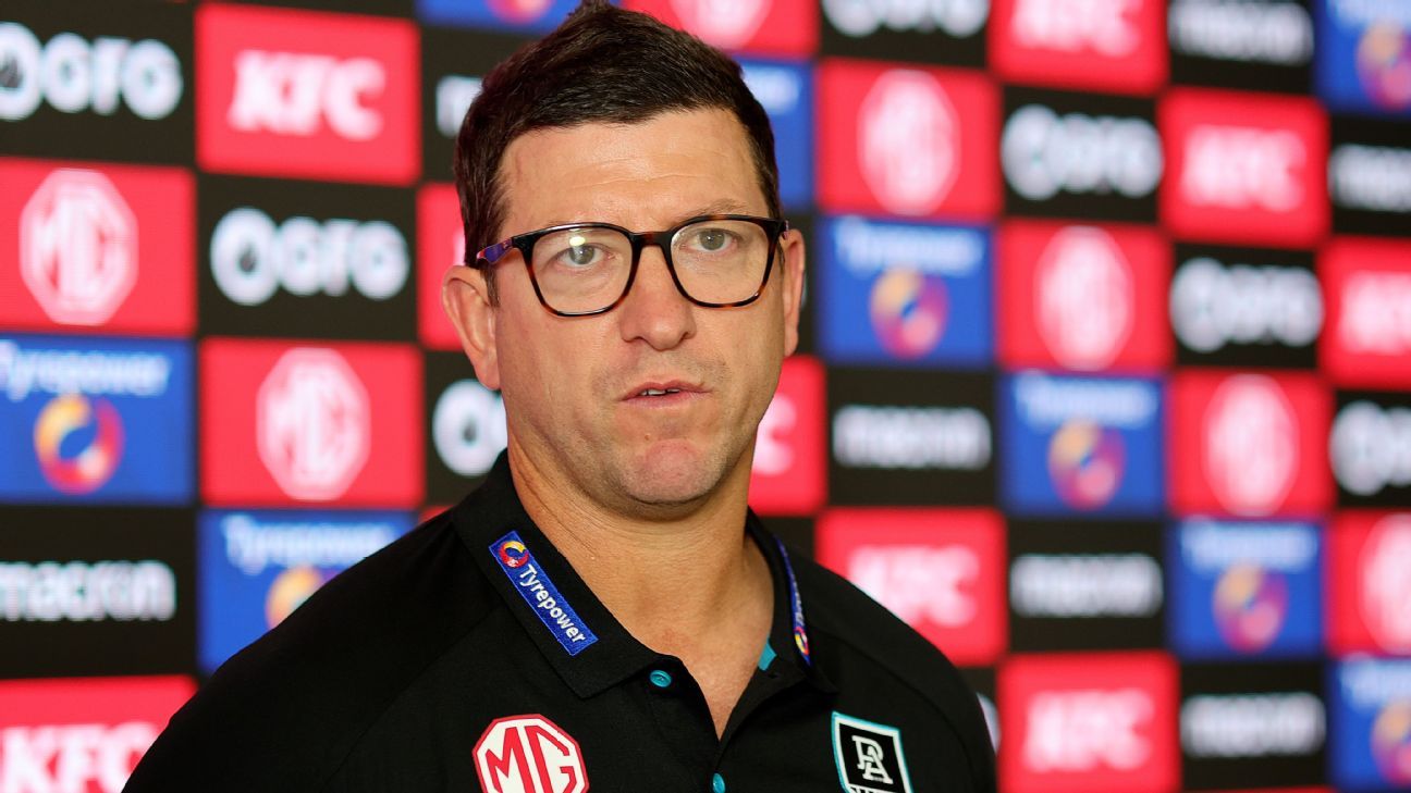 Hinkley still the boss at Port, says successor Josh Carr - ESPN