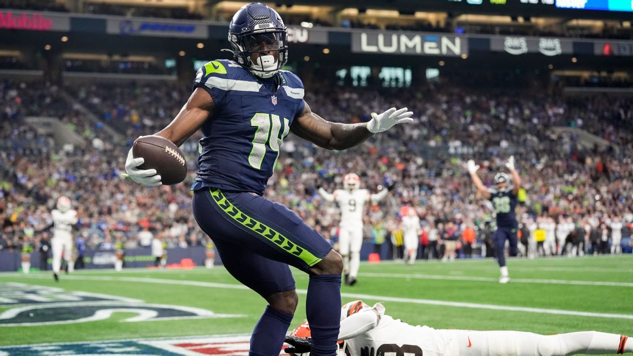 DK Metcalf llega a Steelers tras canje con Seahawks según fuentes - ESPN