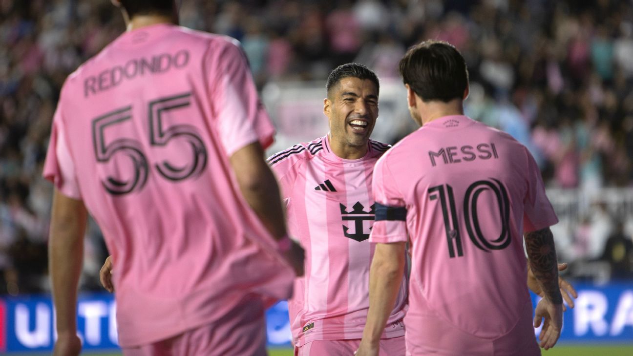 Inter Miami vence Cavalier com gols de Messi e Suárez - ESPN