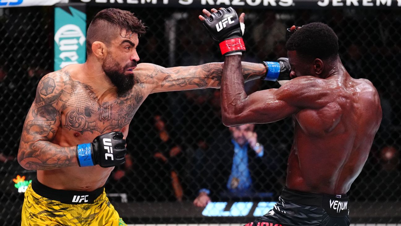 Elizeu Capoeira é nocauteado por Chidi Njokuani no 'co-main event' do ...