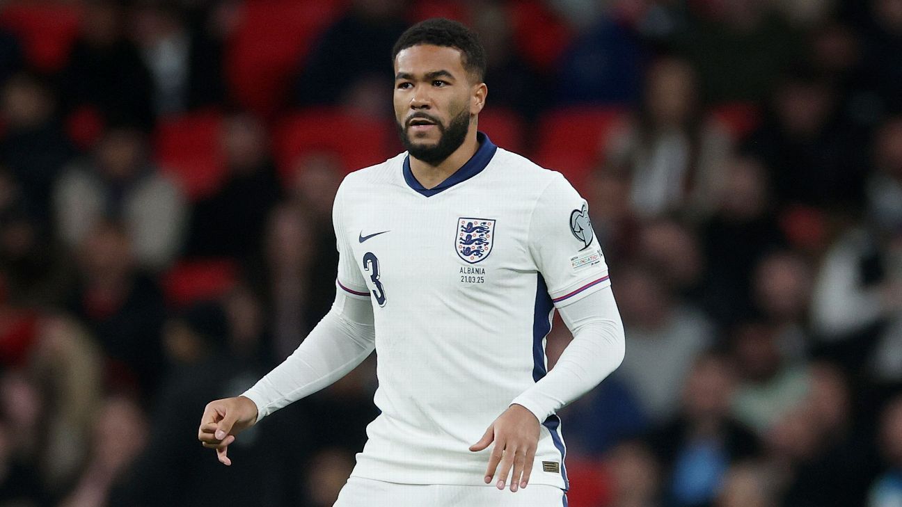 England vs Latvia: Reece James starts, Marcus Rashford keeps place - ESPN