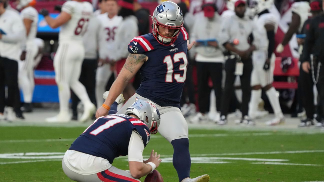 Titans sign Joey Slye as new kicker, replacing Nick Folk - ESPN