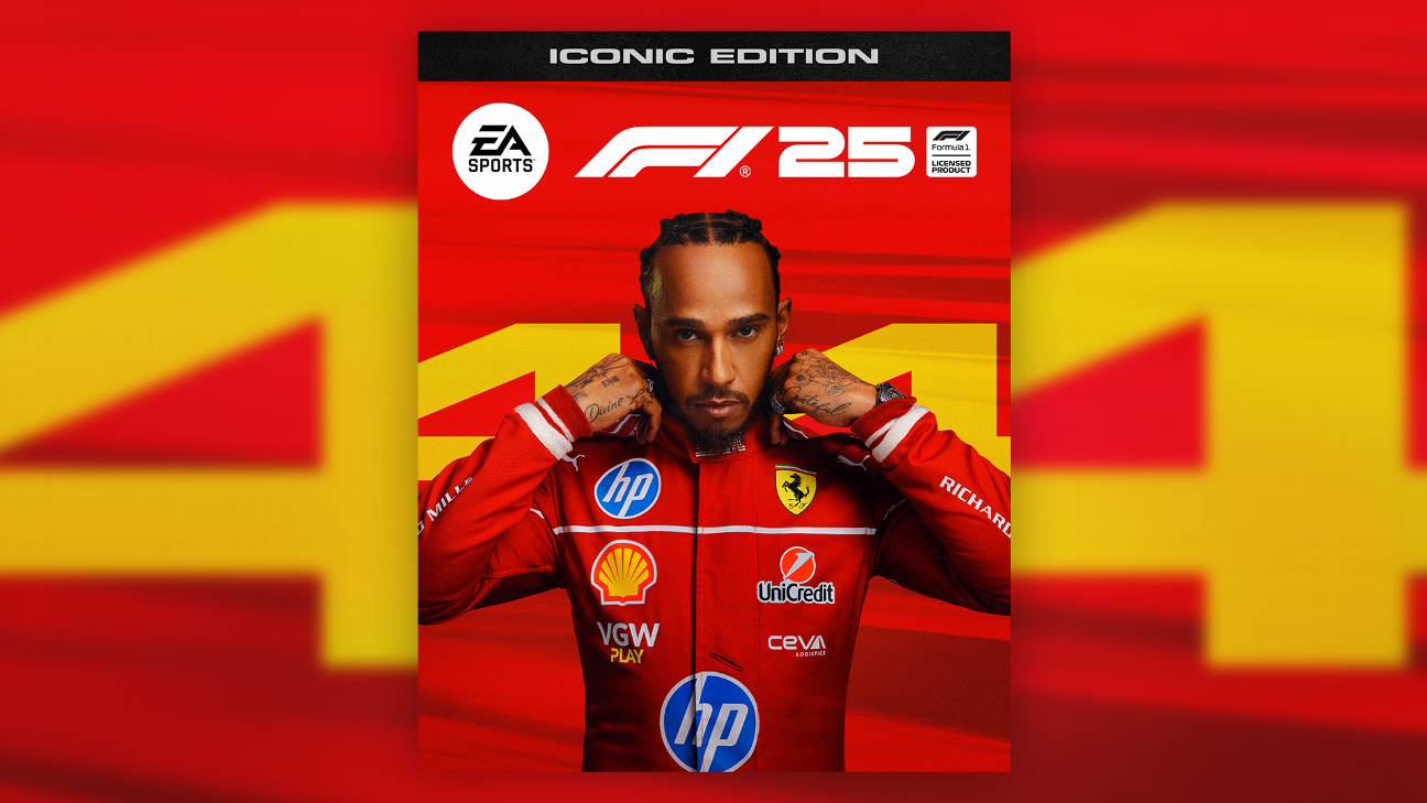 Lewis Hamilton is EA Sports F1 25 Iconic Edition cover star - ESPN