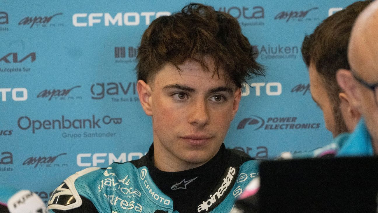 ¡David Alonso tuvo su mejor clasificación en Moto2! - ESPN