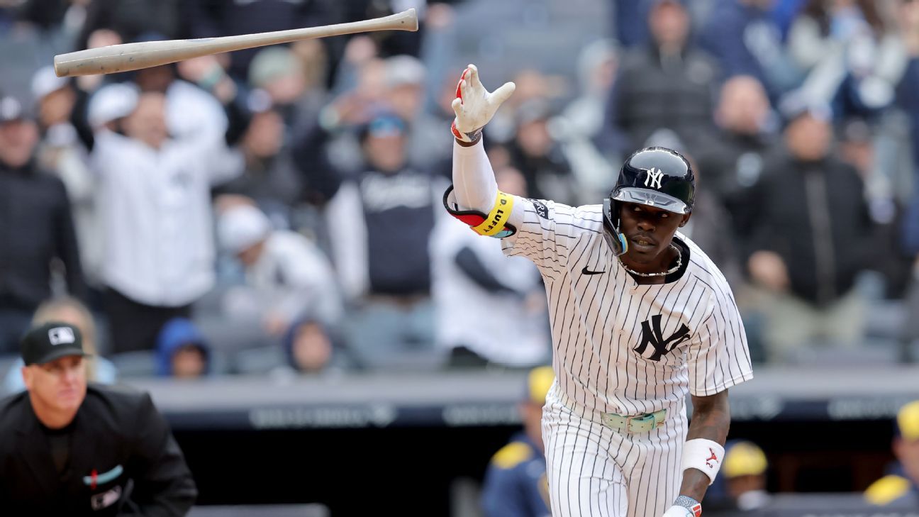 MLB opening weekend takeaways: New bats, Padres' hot start, more - ESPN