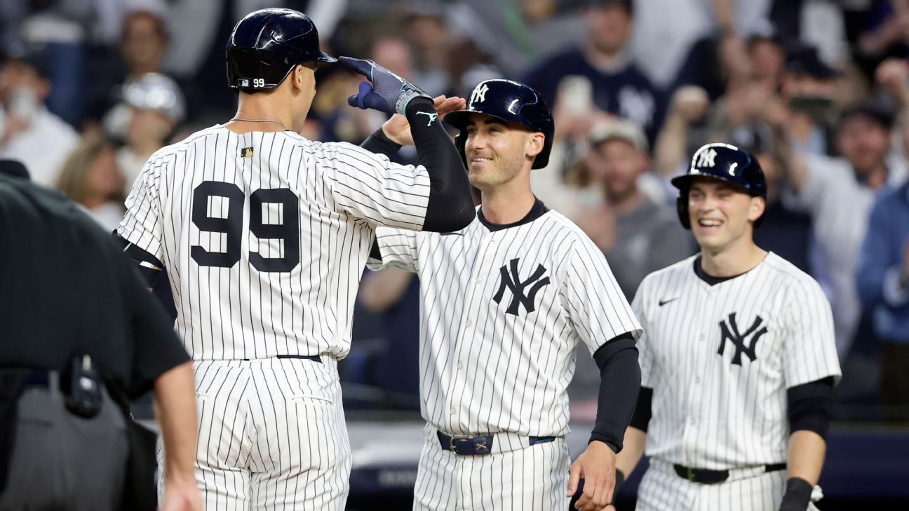 ¿Quién acompaña a Aaron Judge para sostener la campaña de Yankees? - ESPN