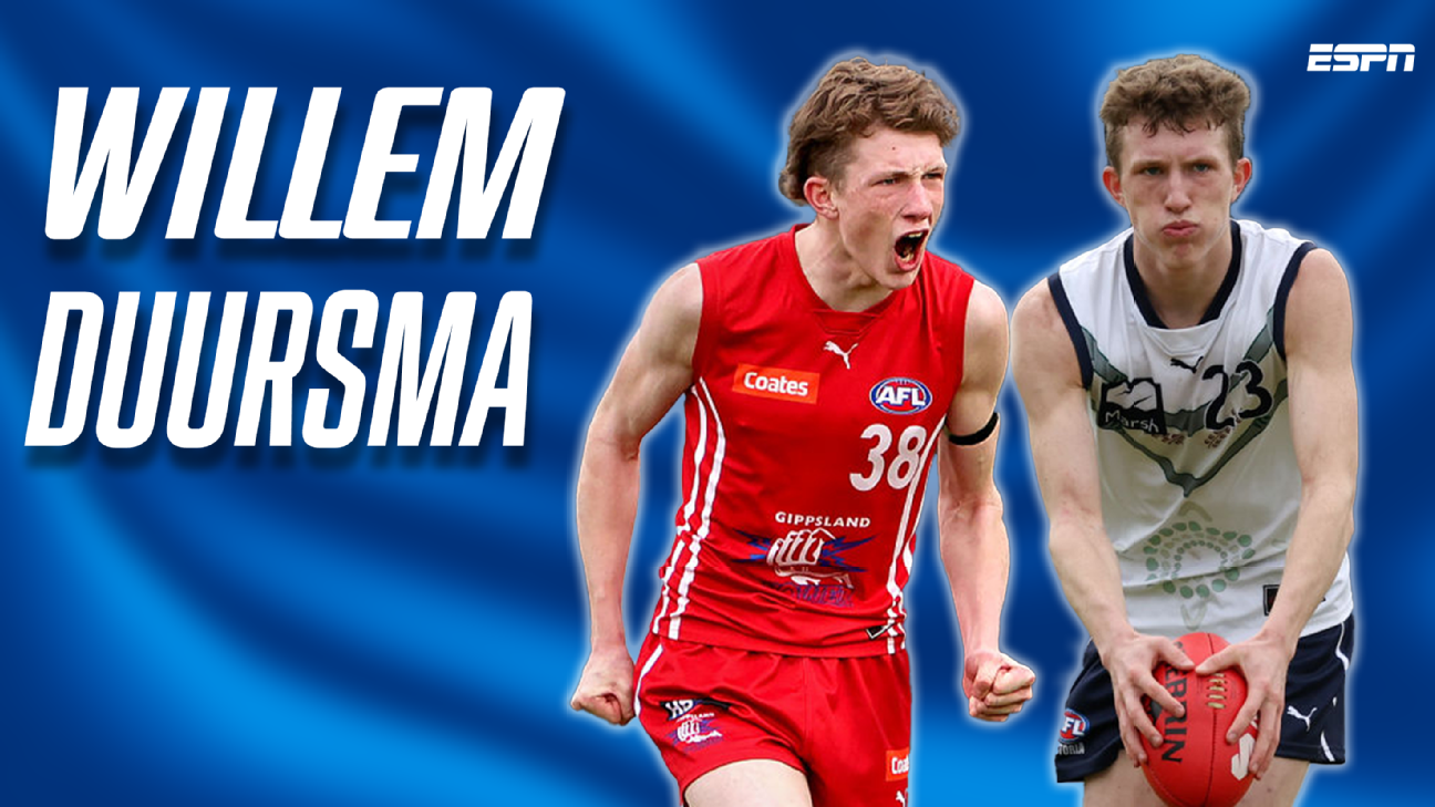 Another Duursma: Athletic Willem staking his early pick 1 claim - ESPN