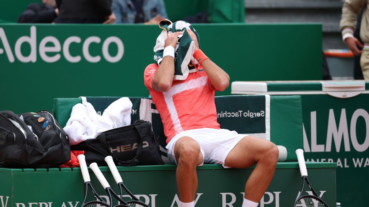 Alarmante confesión de Djokovic tras la dura eliminación en Monte-Carlo ...