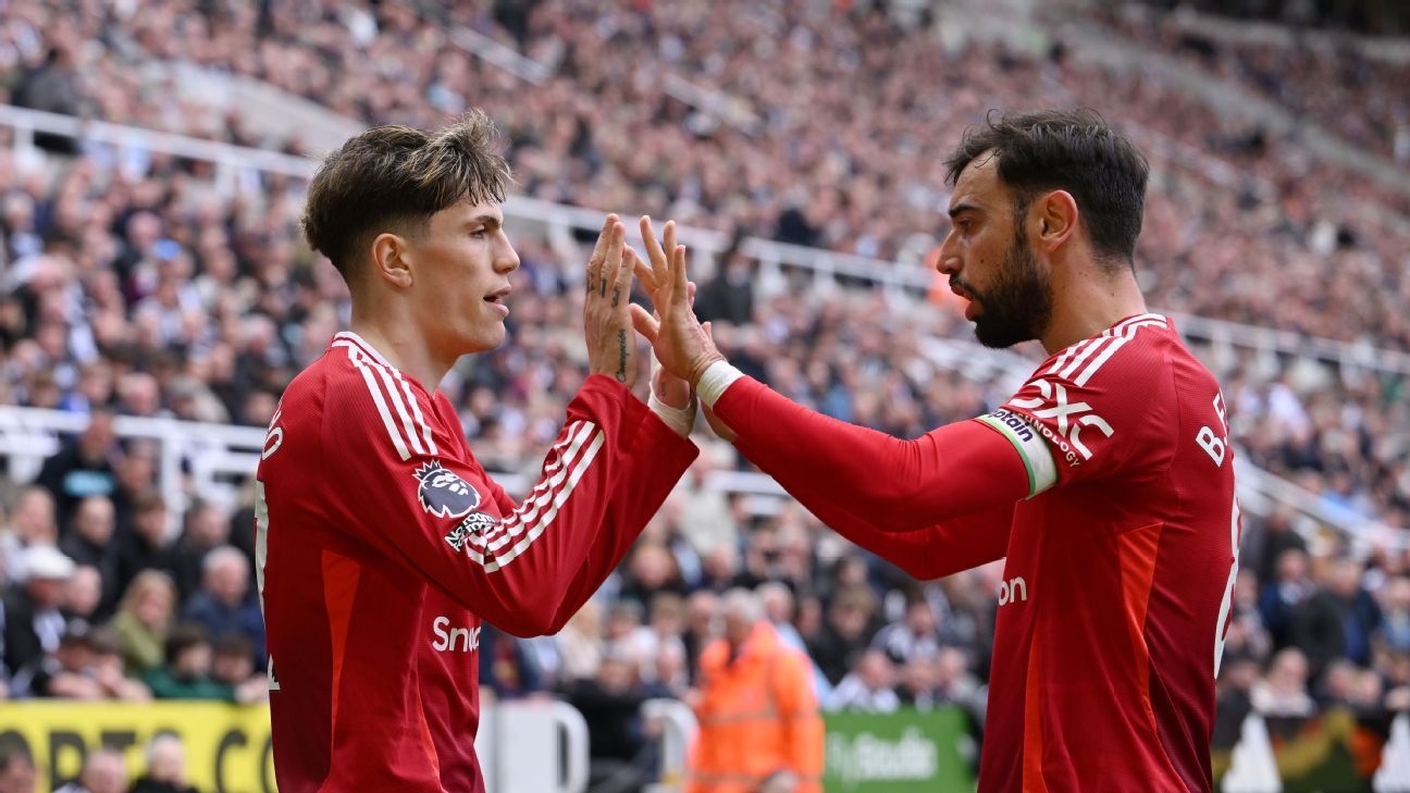 Garnacho definió como crack y empató para Manchester United ante ...