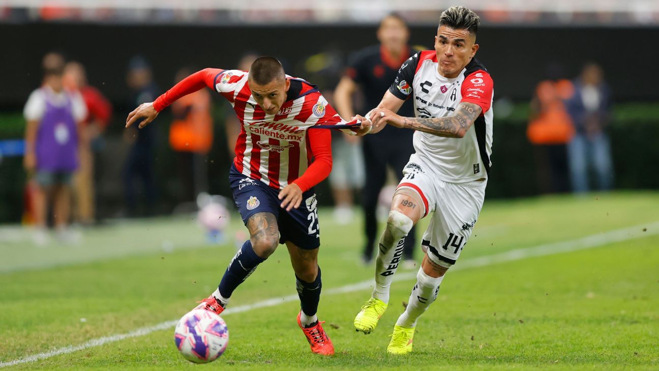 Atlas vs Chivas: alineaciones confirmadas para la Jornada 17 - ESPN