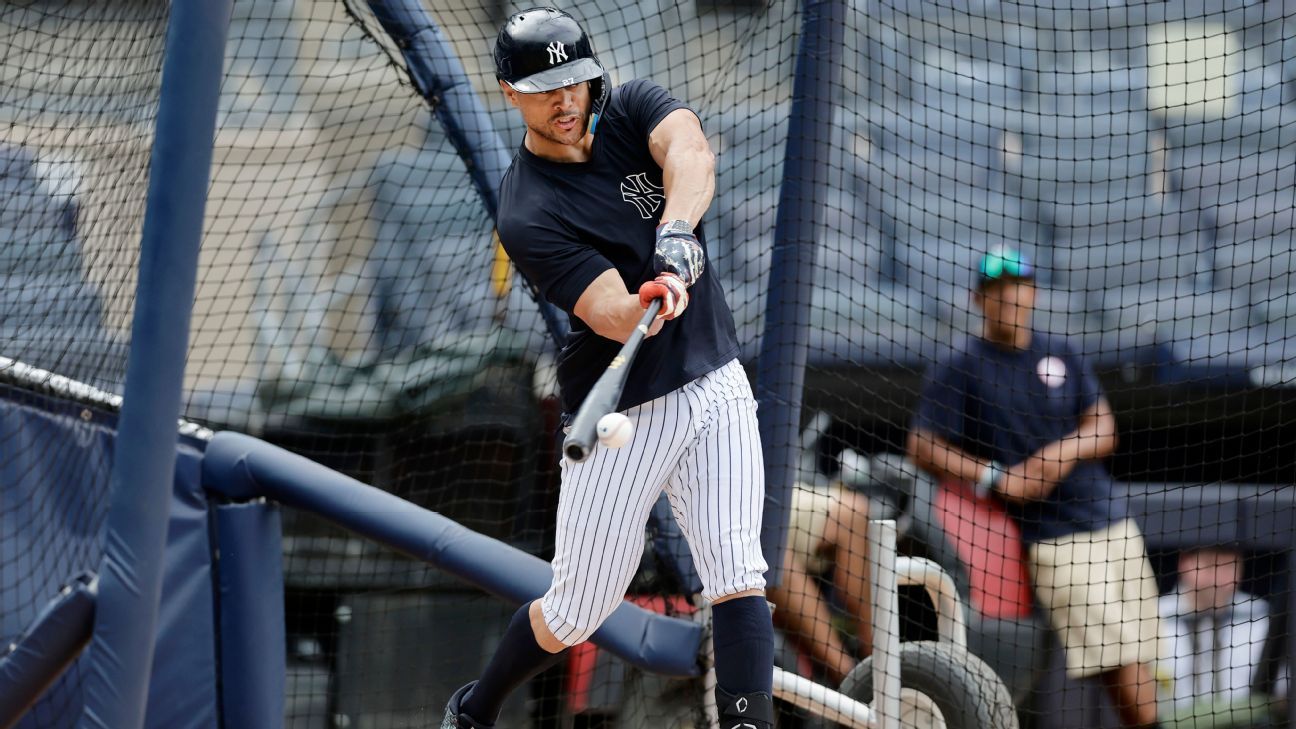 Giancarlo Stanton practica bateo con los Yankees - ESPN