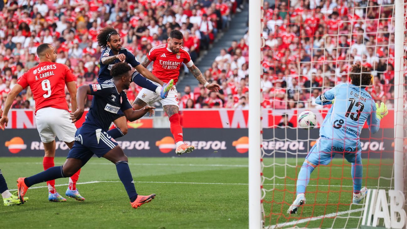 Guillermo Ochoa y AVS reciben paliza del Benfica - ESPN