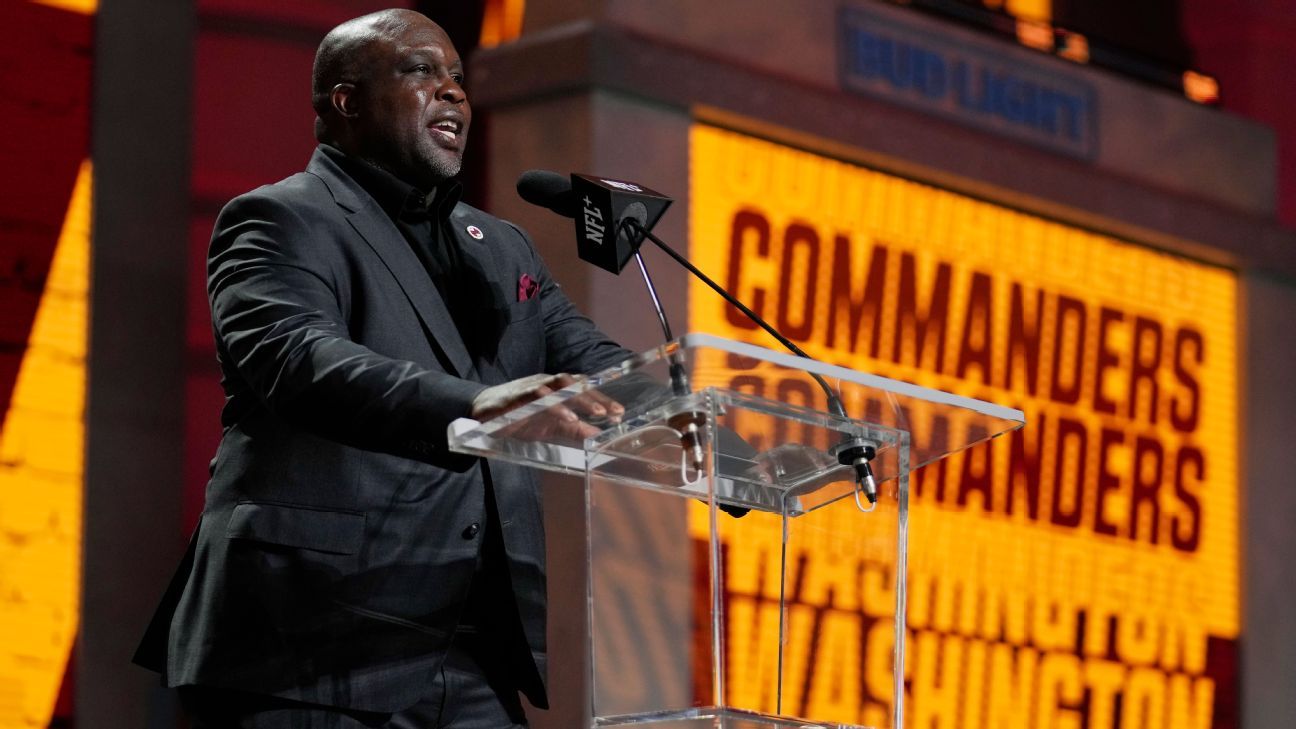 Commanders serán anfitriones del Draft 2027 de la NFL - ESPN