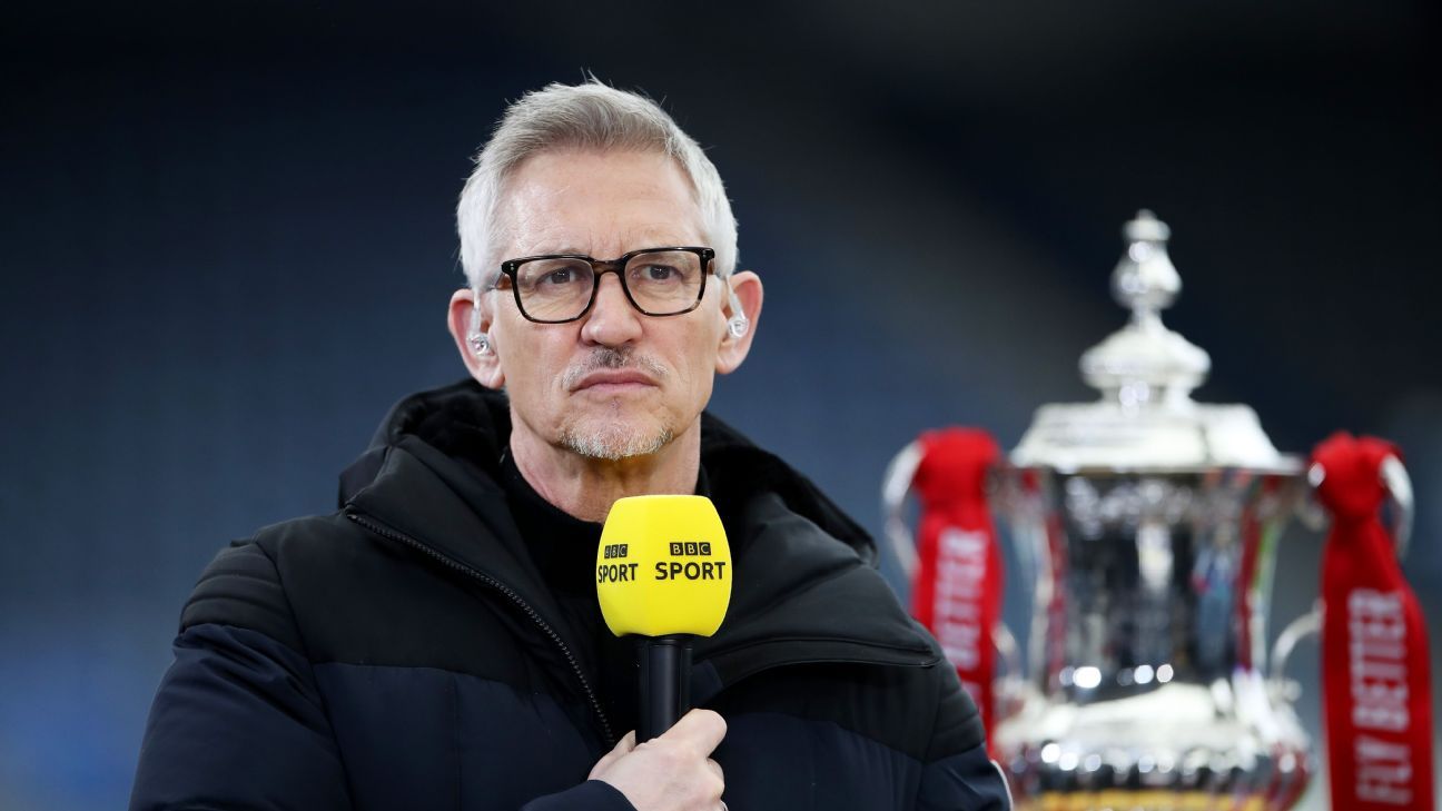 Gary Lineker to leave BBC early, won't present 2026 World Cup - reaction - ESPN