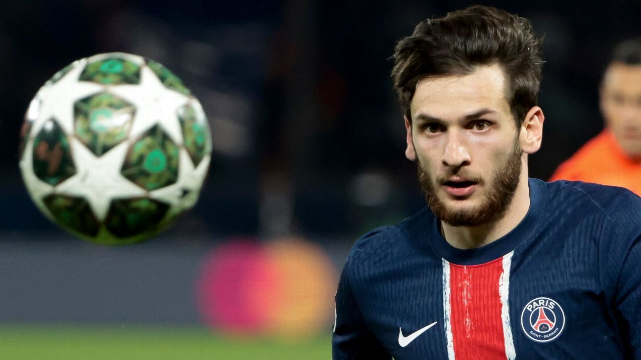 Kvaratskhelia: de figura del Napoli campeón a acercar a PSG a la Champions, su máximo anhelo - ESPN