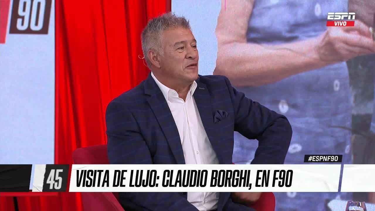 Borghi, en ESPN F90: habló del presente de Boca, de Palacios ...