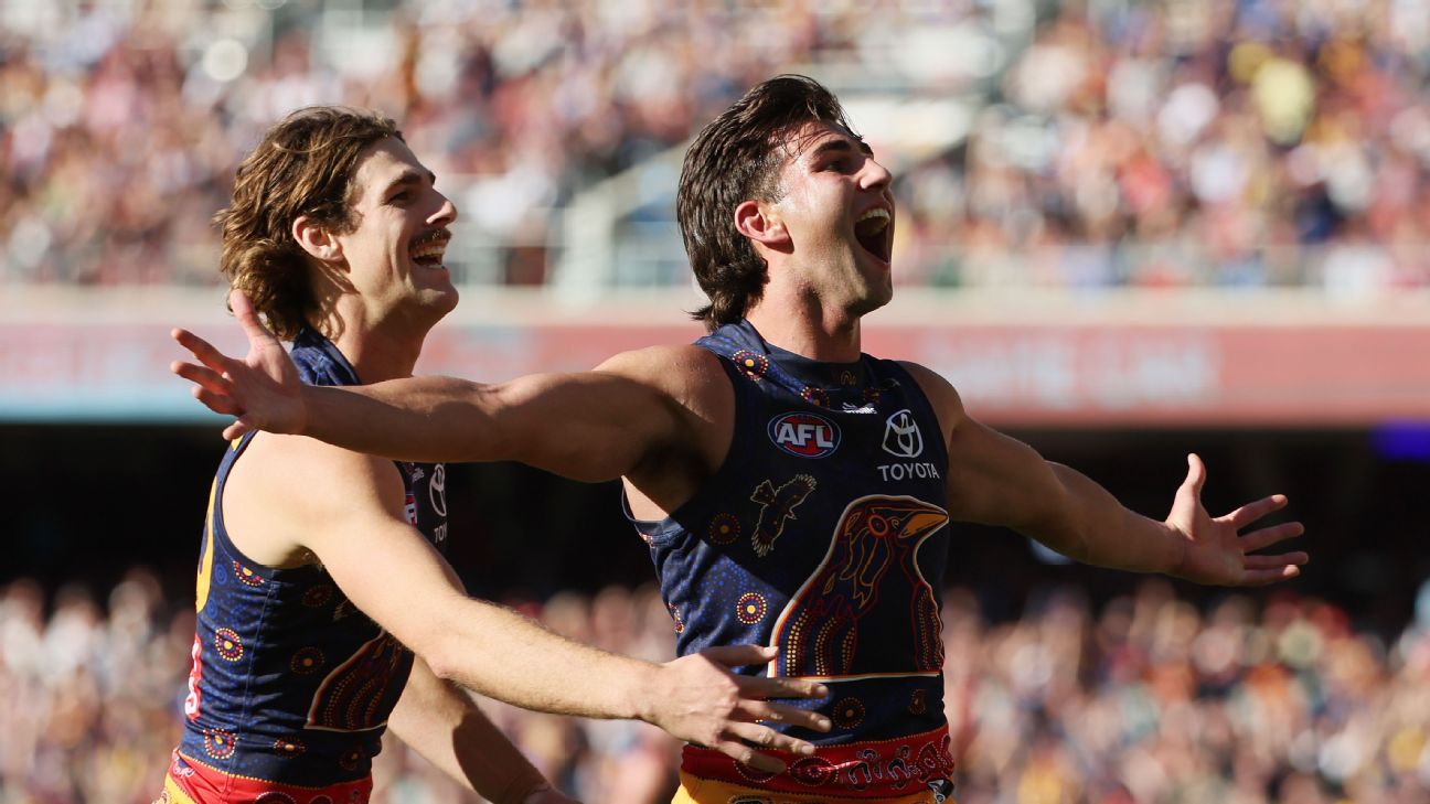 Star Eagle pops shoulder as Rachele inspires Crows - ESPN