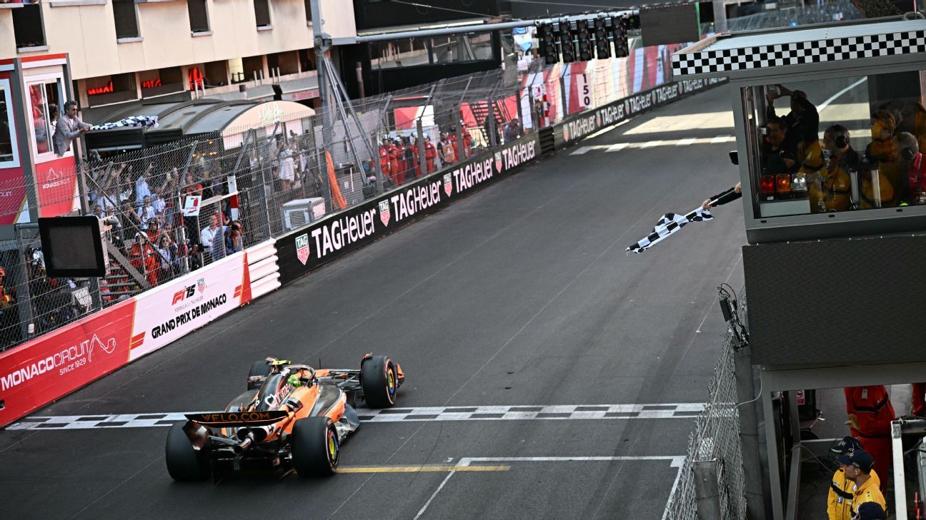 2025 Monaco Grand Prix recap: F1 results, highlights reaction - ESPN