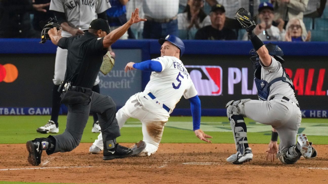 Yankees vs Dodgers: Horario y canales, MLB Sunday Night Baseball - ESPN