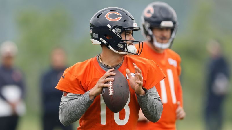 Bears: Por qué analizar videos es clave para el QB Caleb Williams - ESPN