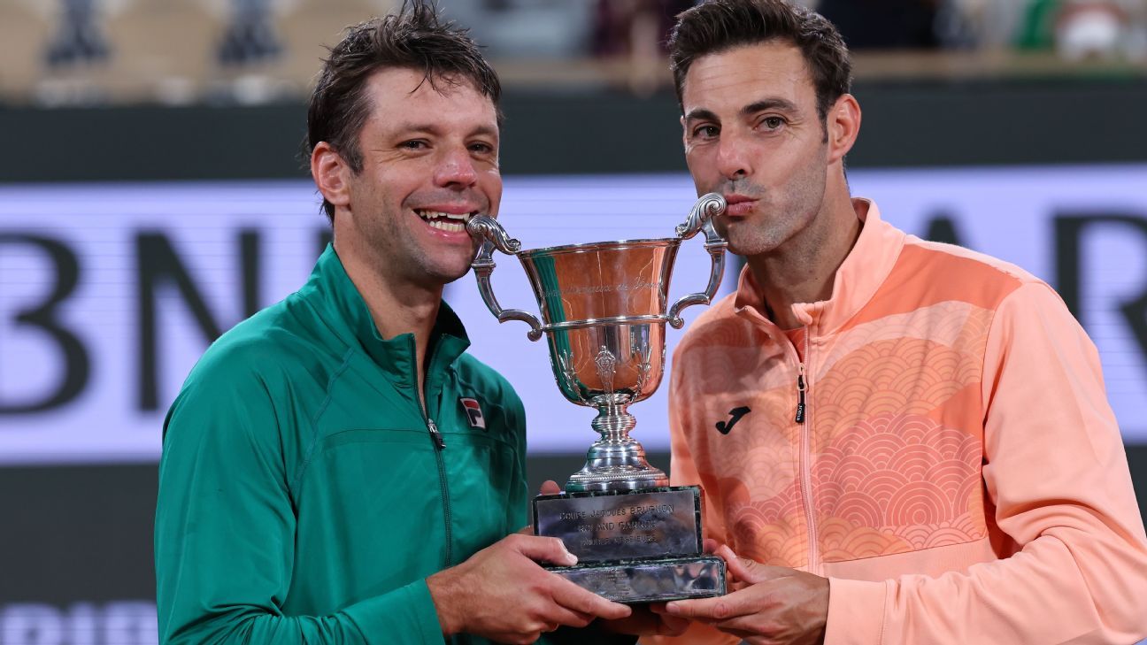 Horacio Zeballos, campeón de Roland Garros: "Jugamos juntos mucho ...