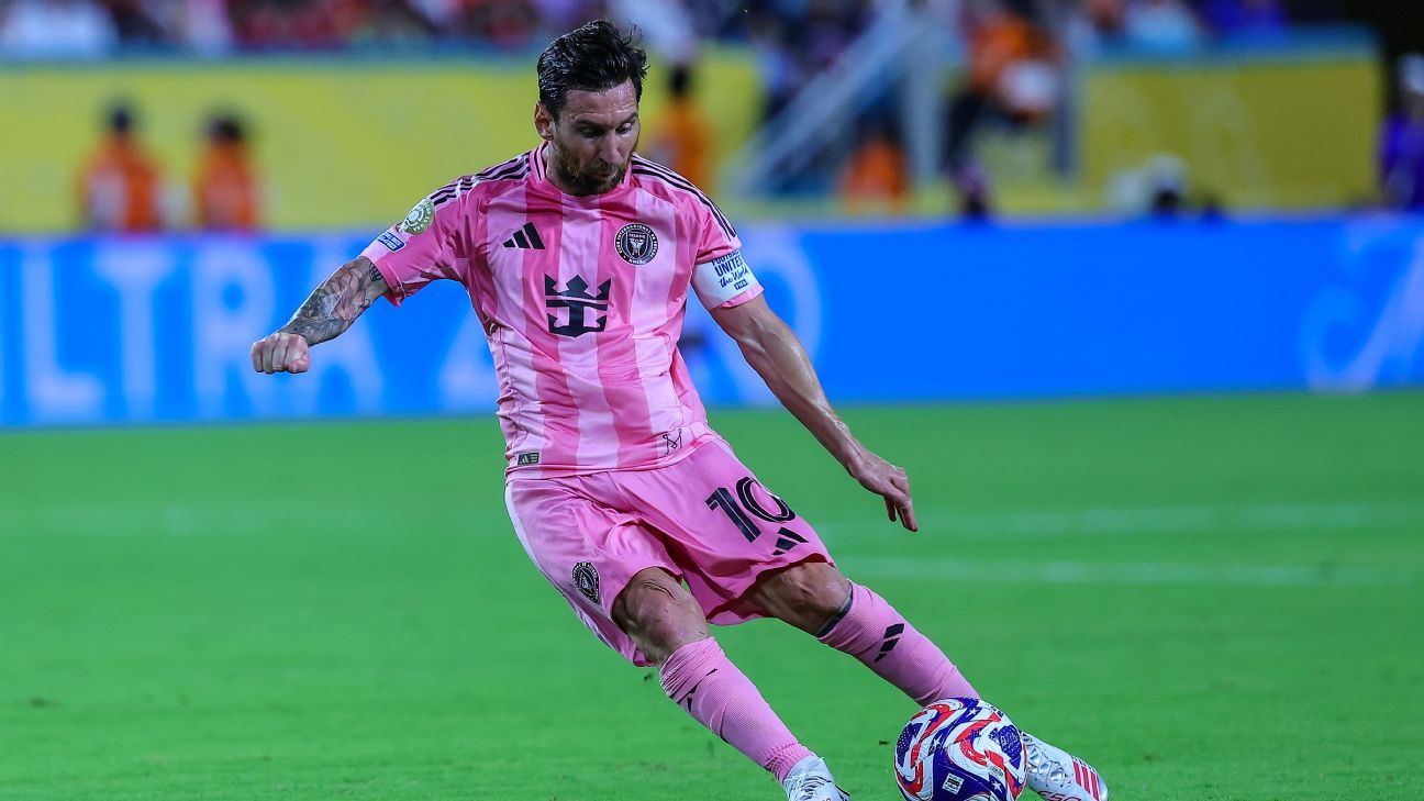El partido de Lionel Messi en el debut de Inter Miami - ESPN