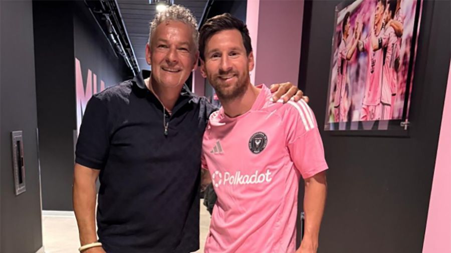 Baggio le mandó un mensaje a Messi, tras su encuentro en el Mundial de ...