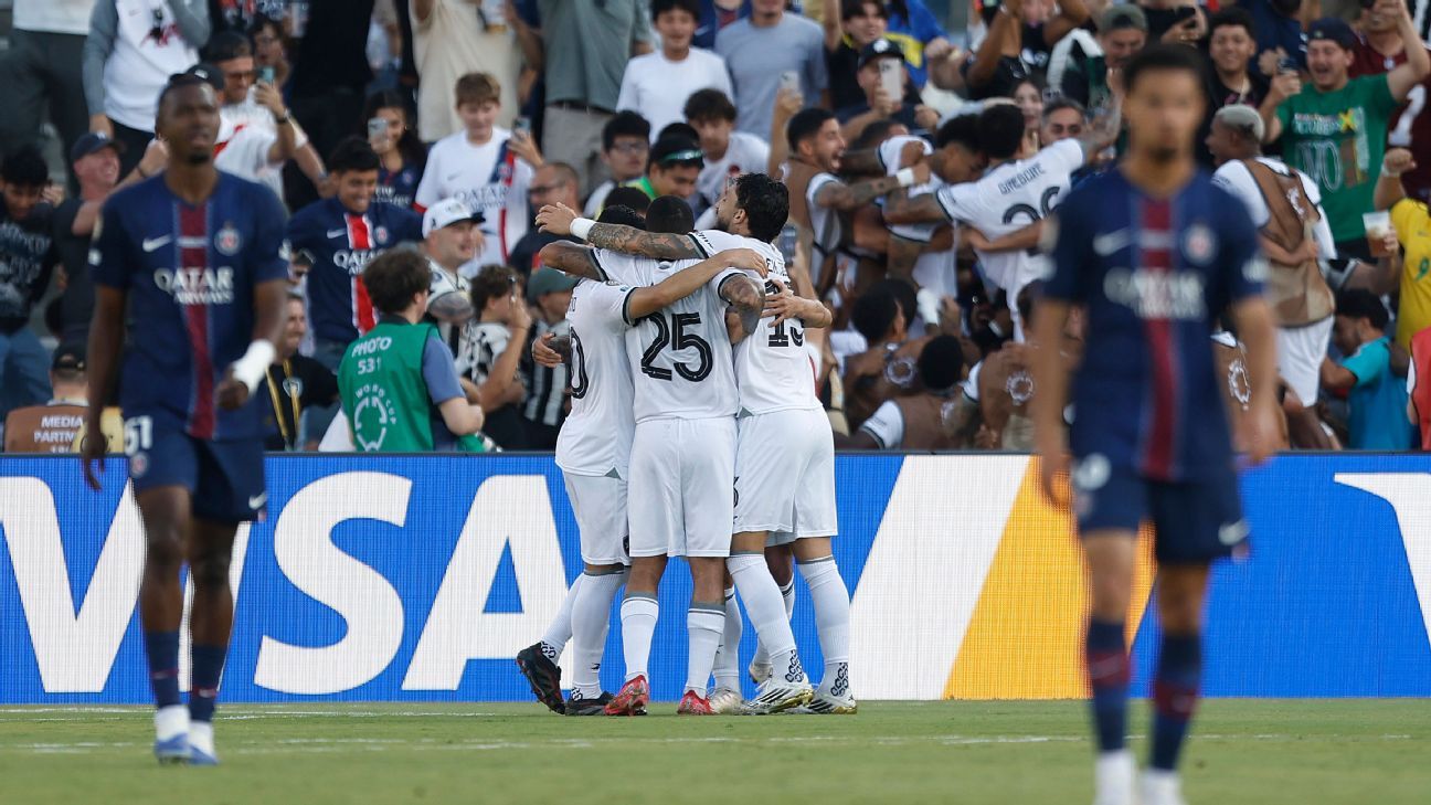 Golpe: Botafogo derrotó a PSG en el duelo de campeones continentales en ...