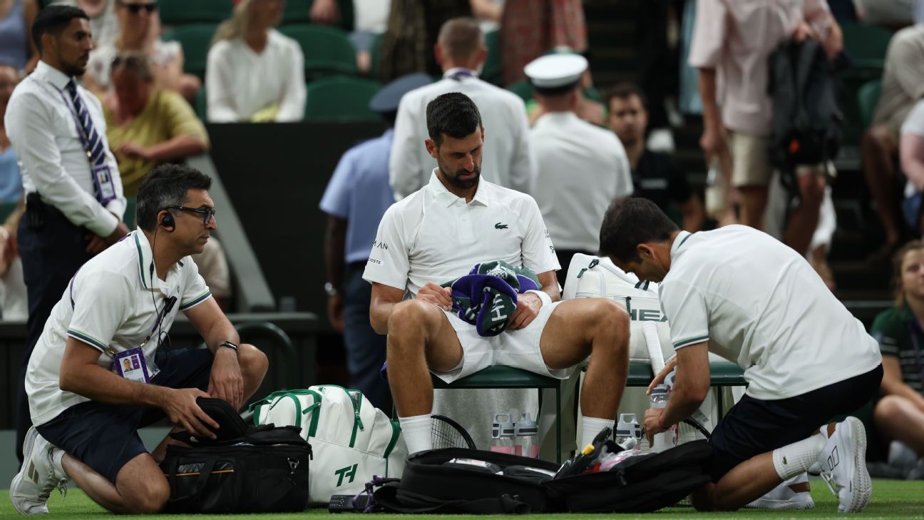 Las "píldoras mágicas" que acompañaron el debut triunfal de Djokovic - ESPN