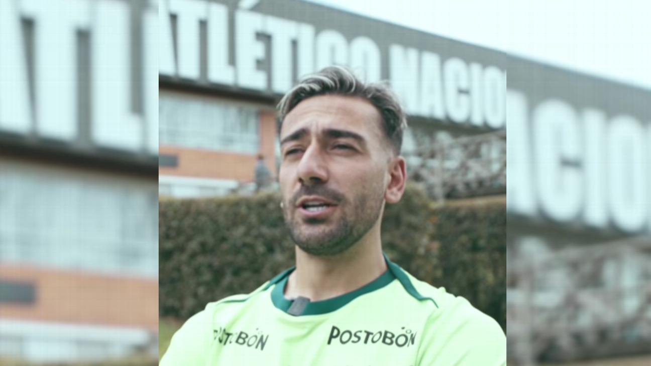 Facundo Batista ya habló como nuevo jugador de Atlético Nacional - ESPN