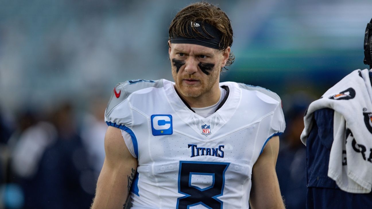 Titans pierden por toda la temporada al quarterback Will Levis - ESPN