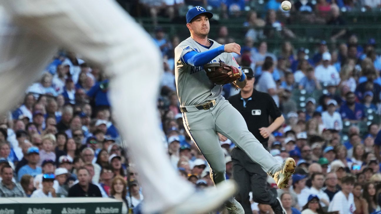 Royals put Nick Loftin on concussion IL, recall MJ Melendez - ESPN