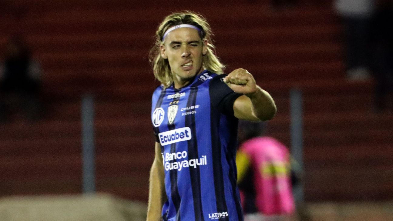 Claudio Spinelli amplió su racha goleadora con Independiente del Valle - ESPN